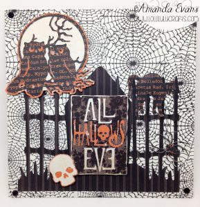 Cricut Potions n Spells Halloween Card - Lolli Lulu Crafts