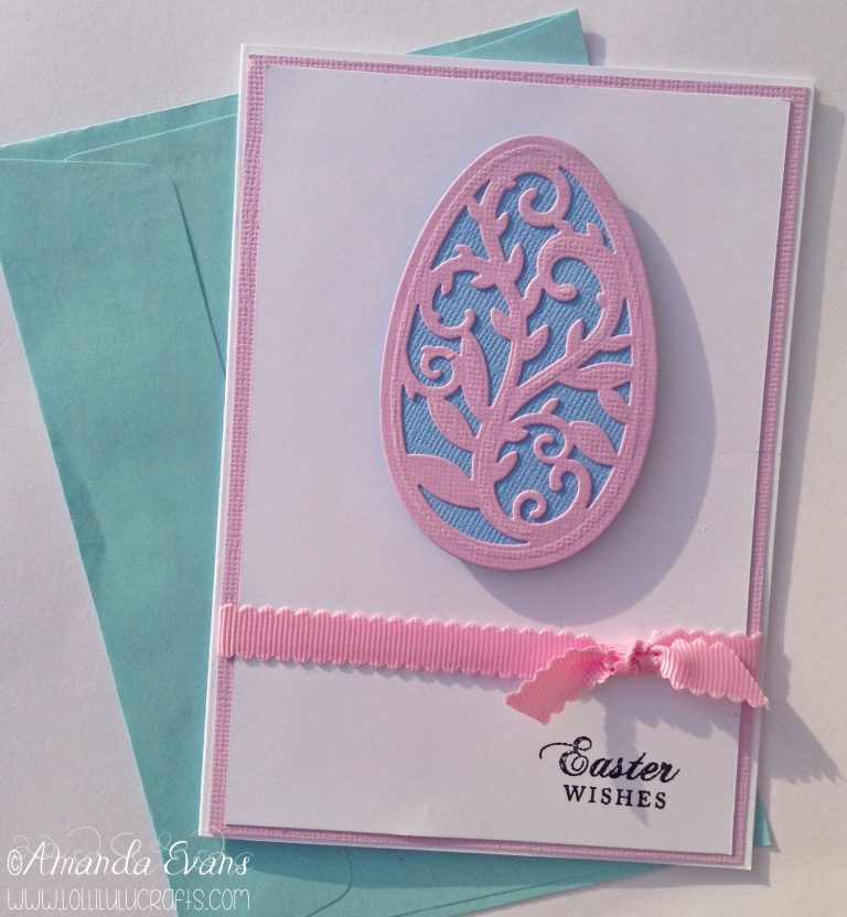 # TBT March Spellbinders Easter Egg Cards - Lolli Lulu Crafts