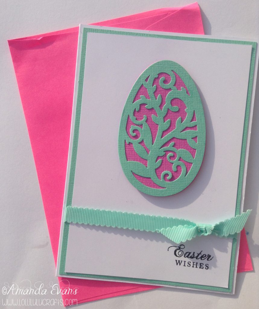 # TBT March Spellbinders Easter Egg Cards - Lolli Lulu Crafts