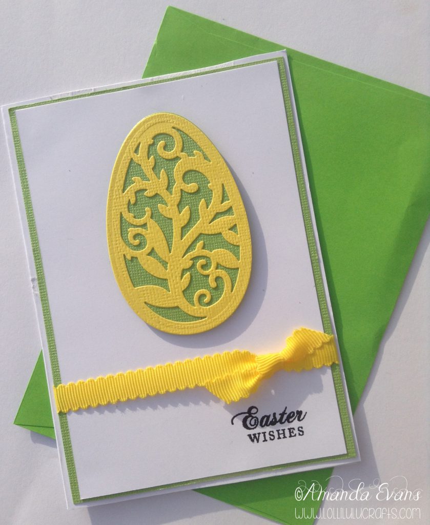 # TBT March Spellbinders Easter Egg Cards - Lolli Lulu Crafts