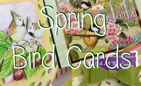Hunkydory Spring Bird Cards - Lolli Lulu Crafts