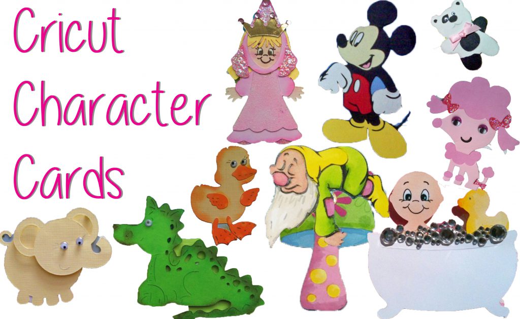 Cricut Character Cards - Lolli Lulu Crafts