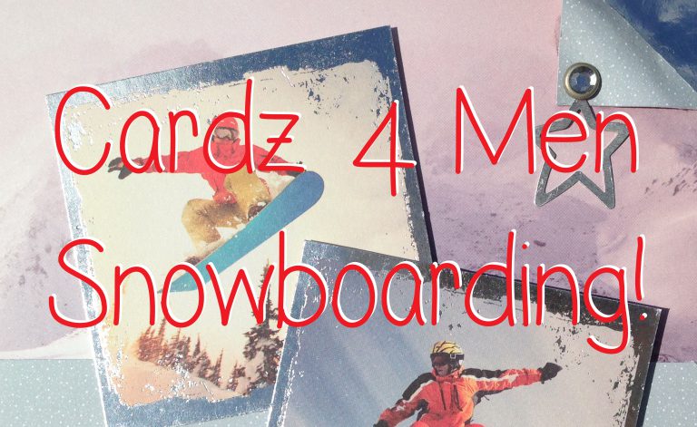 Cardz 4 Men Kanban Snowboarding Card - Lolli Lulu Crafts